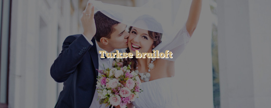 Turkse bruiloft - Trouwbanners